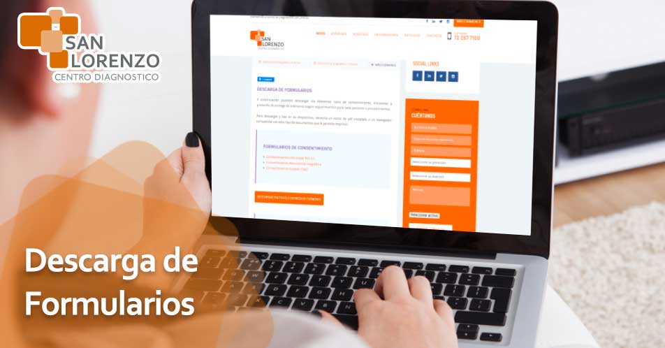 Descarga de formularios